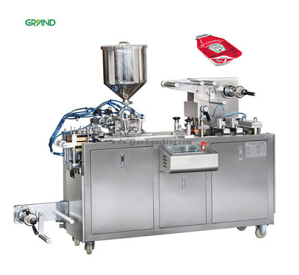 Automatic Aluminum PVC Blister Packaging Machine , Small Blister Packaging Machine