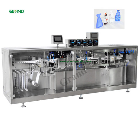 Stand Up Pouch Plastic Ampoule Filling Machine , Plastic Ampoule Packaging Machine supplier