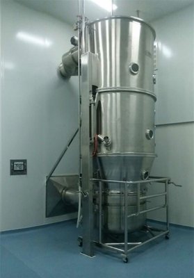 Vertical Fluid Bed Drier For Pharmaceutical Chemical Food Industries Stable supplier