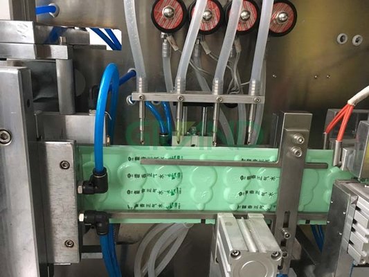 Olive Oil Plastic Ampoule Filling And Sealing Machine / Automatic Liquid Filling Machine supplier