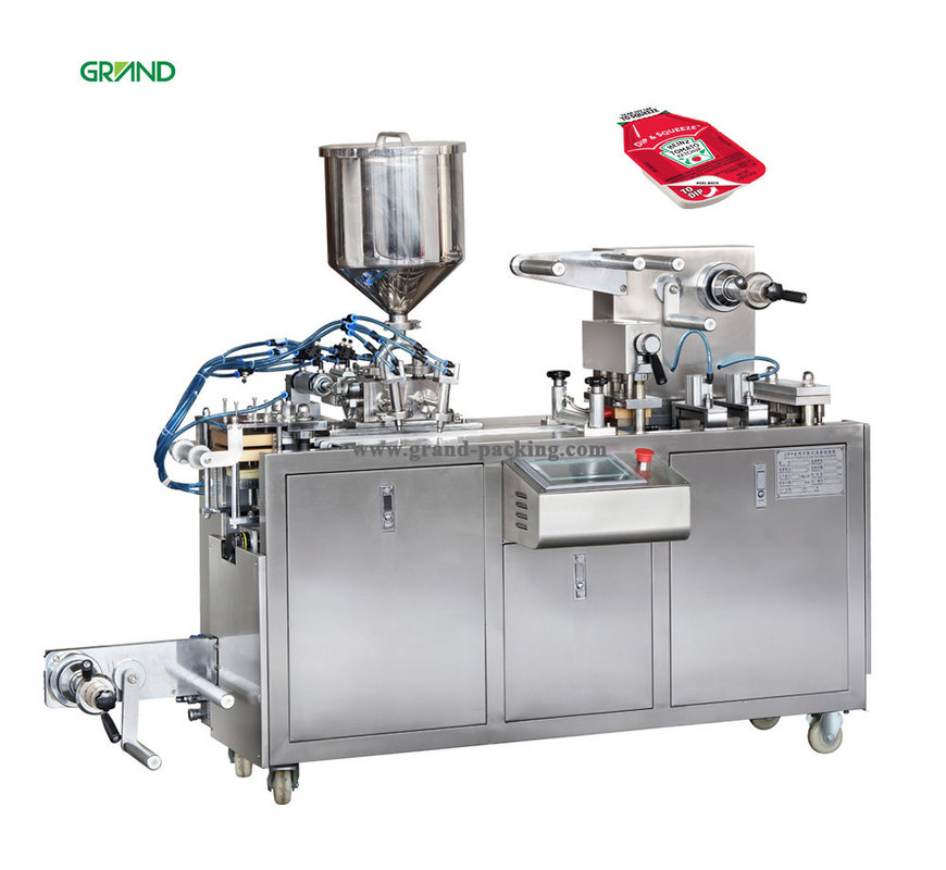 Automatic Aluminum PVC Blister Packaging Machine , Small Blister Packaging Machine supplier