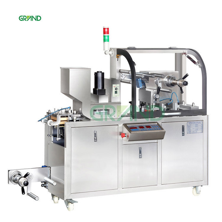 DPP -80 Mini Blister Packing Machine , High Speed Blister Packaging Equipment supplier